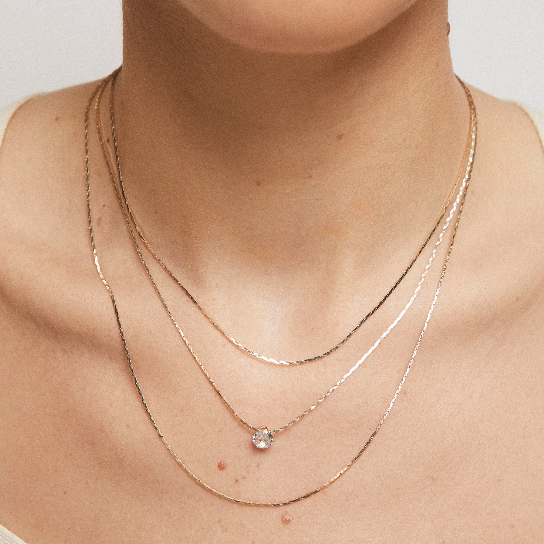 COLLAR TRIPLE STUD – SOPHIE CROWN